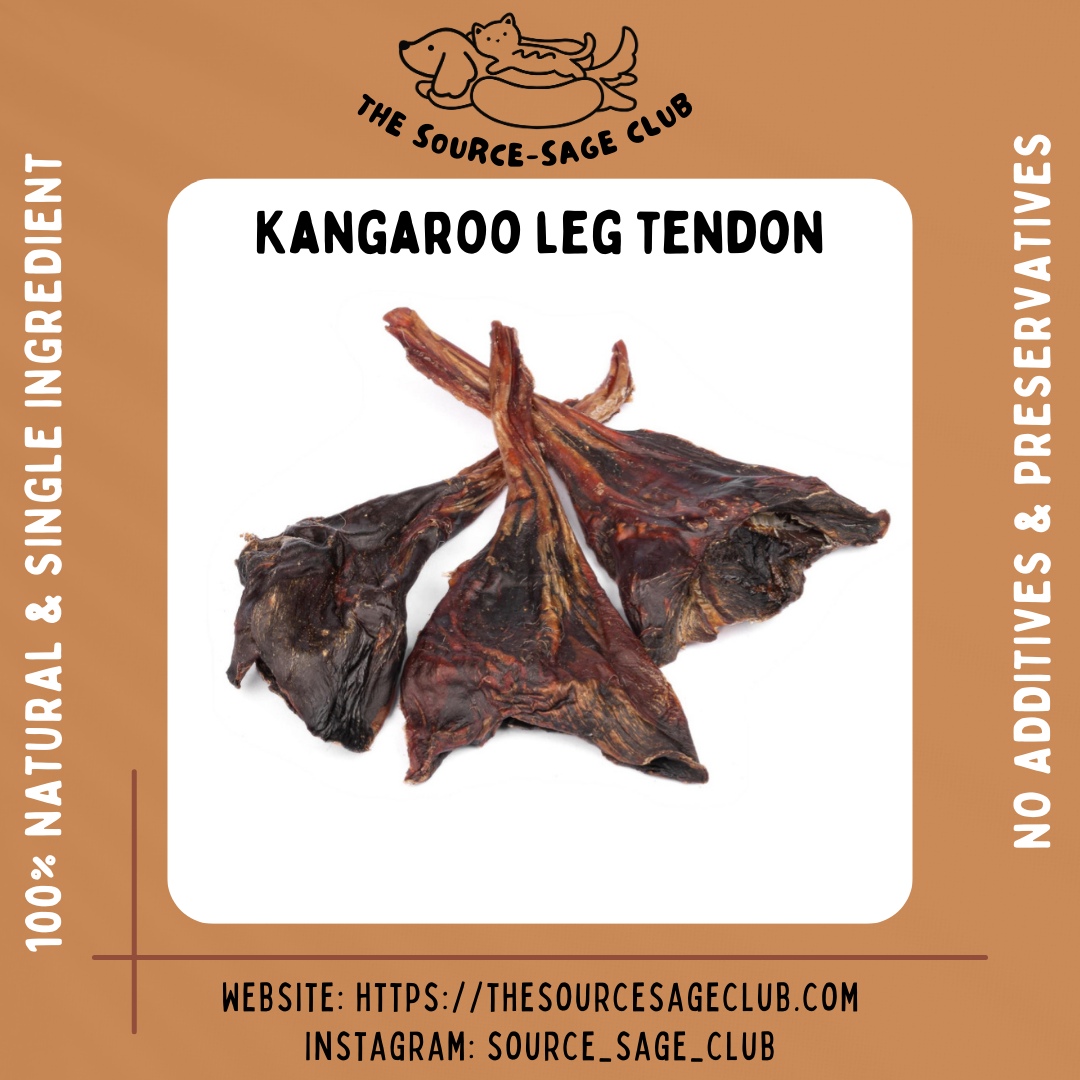 Air Dried Australian Kangaroo Tendon (dog treats dog dental chew) – The ...